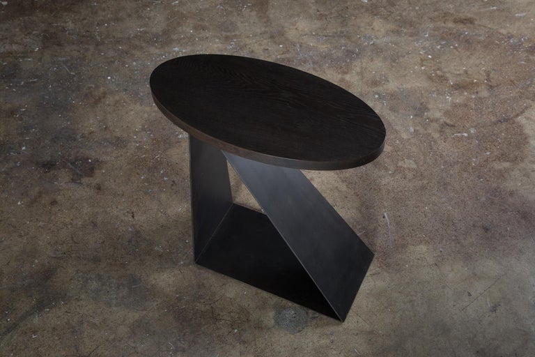 Haider Side Table 'Tall, Oval' For Sale at 1stDibs