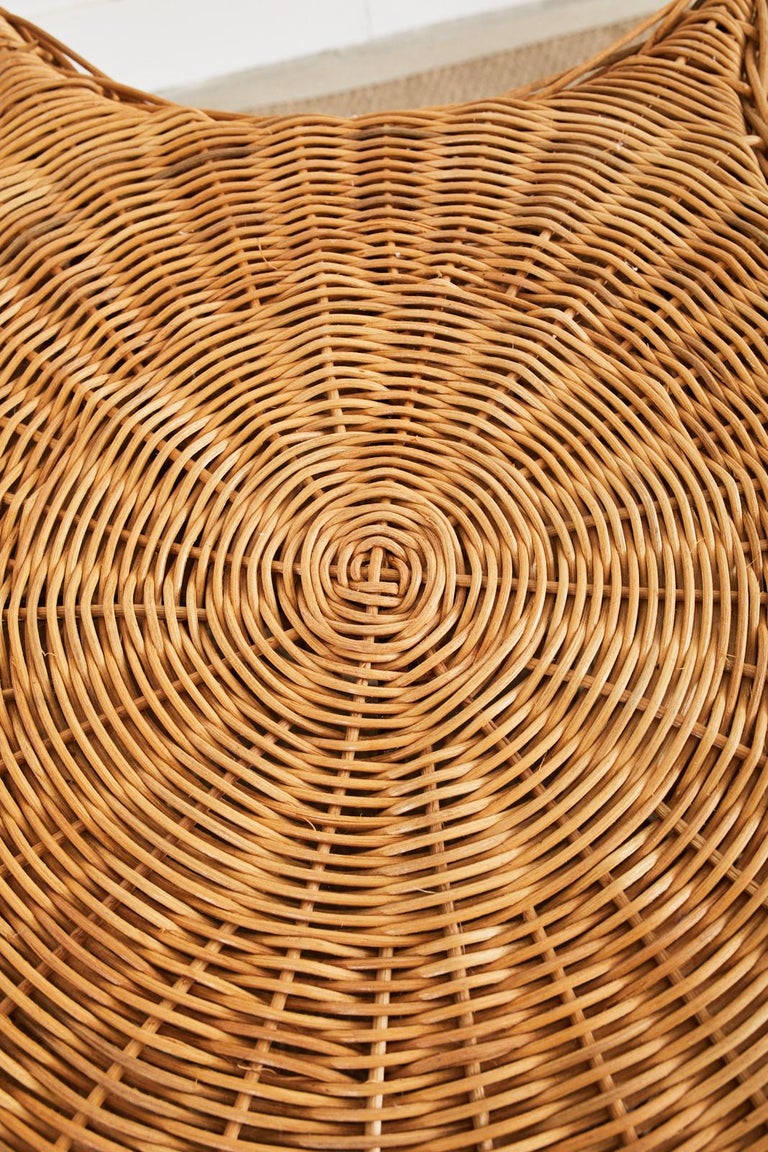Haitian Organic Modern Woven Rattan Starfish Dining Table For Sale at ...