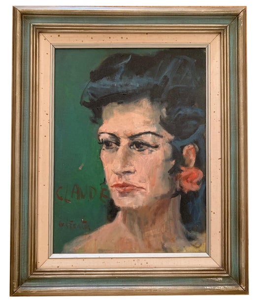 Hal Frater - ‘Mattise Model' Expressionism Portrait of Woman By Frater ...