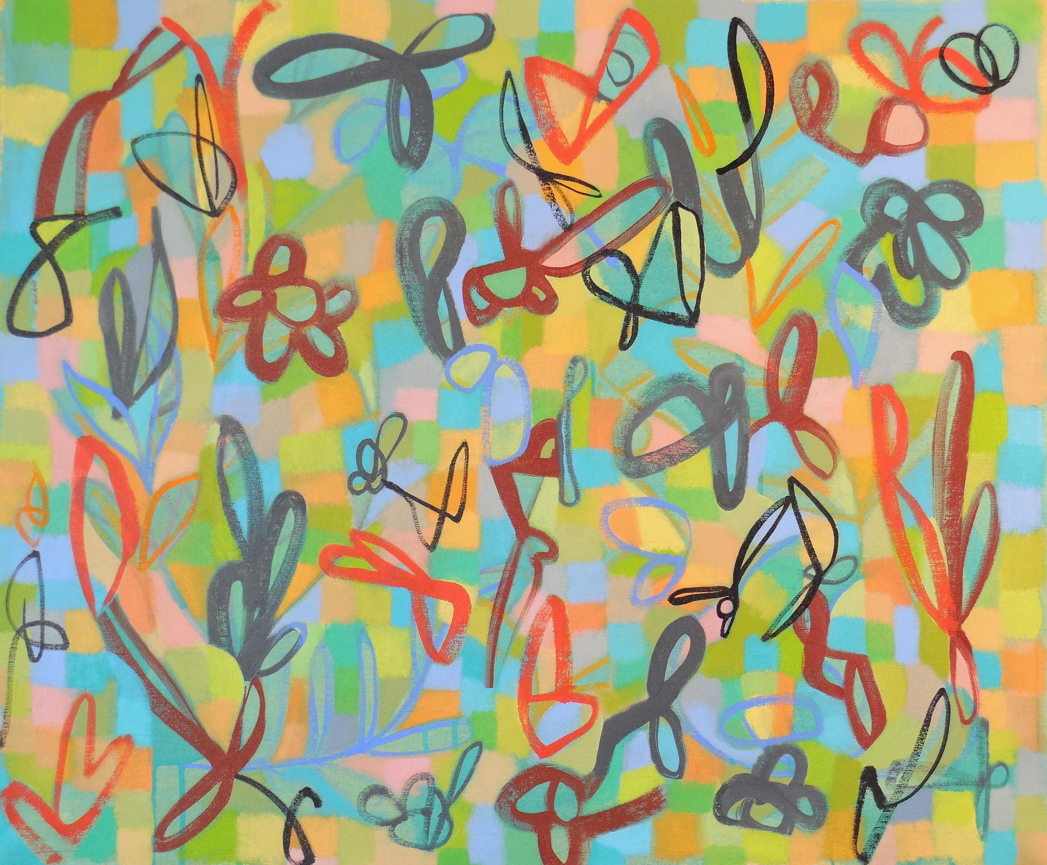 Hal Mayforth - Elan, Painting, Acrylic on Canvas For Sale at 1stDibs