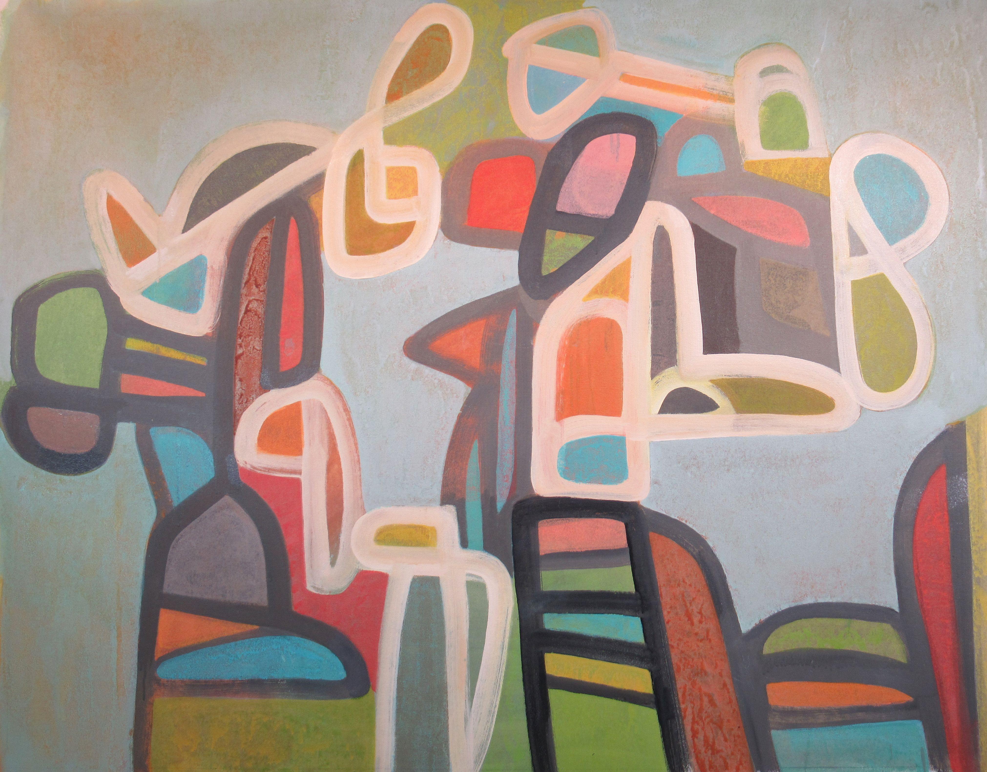 Hal Mayforth - Crosstown Traffic, Painting, Acrylic on Canvas For Sale ...