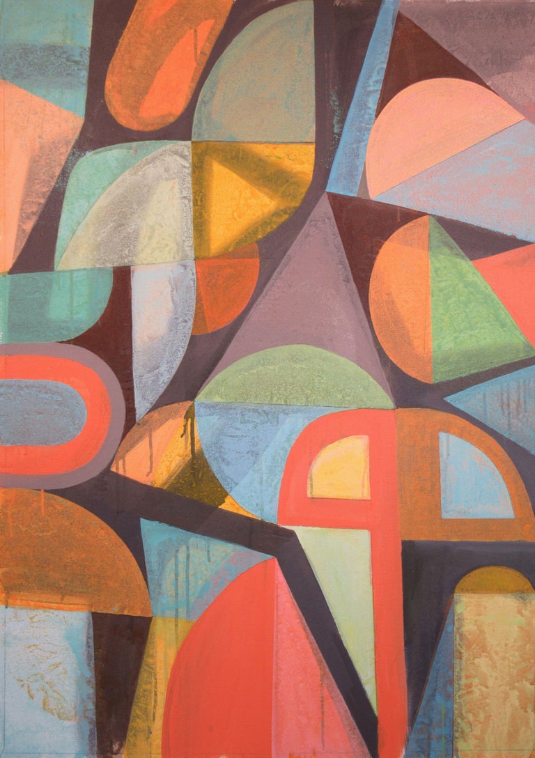 Hal Mayforth - Power Play, Painting, Acrylic on Canvas For Sale at 1stDibs