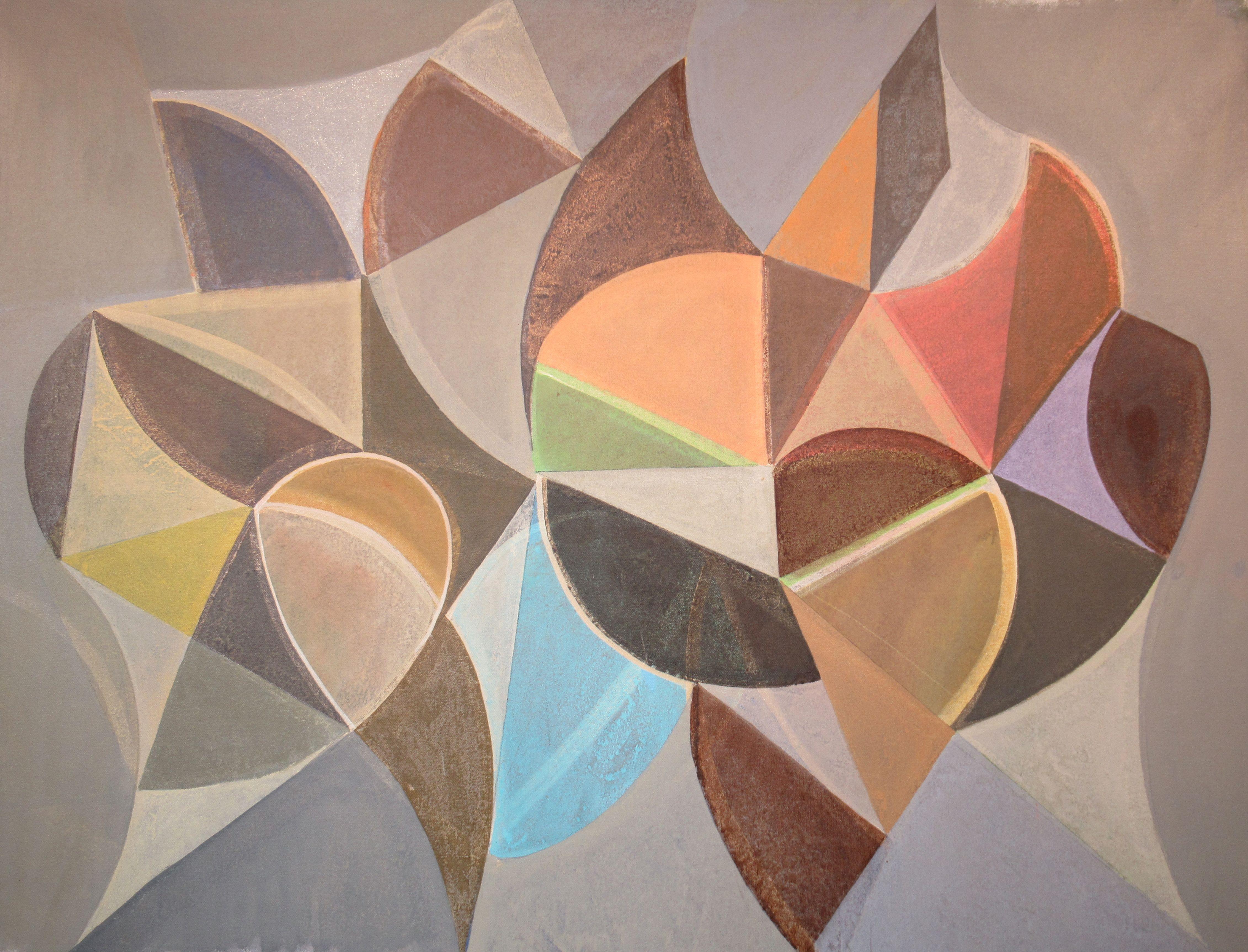 Hal Mayforth - Blue Room, Painting, Acrylic on Canvas For Sale at 1stDibs