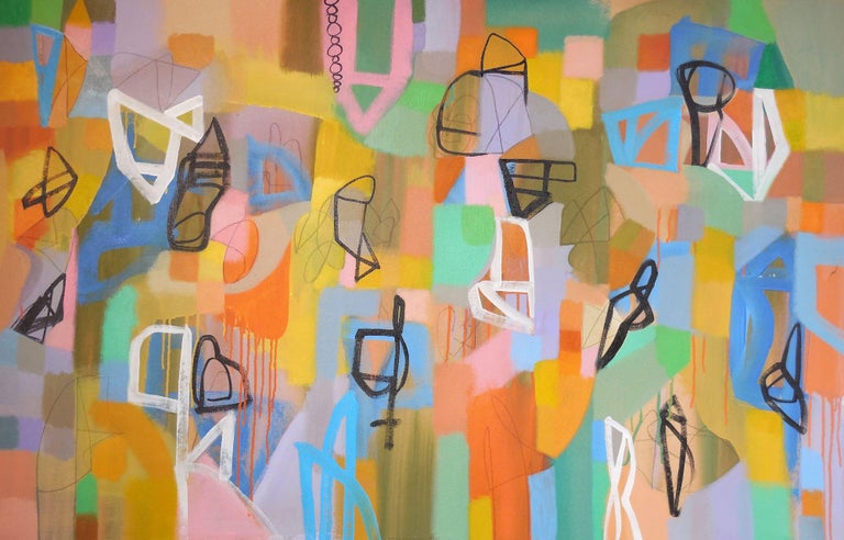 Hal Mayforth - Stardust, Painting, Acrylic on Canvas For Sale at 1stDibs