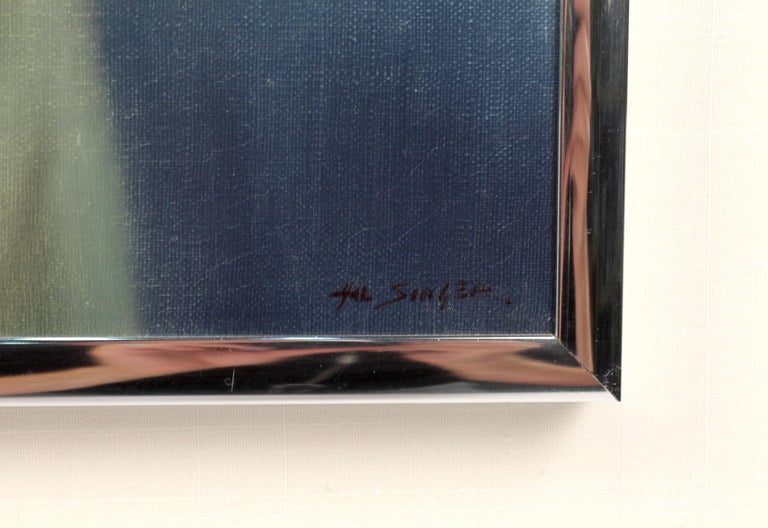 Hal Singer Oil on Canvas Painting of a Woman with Seagulls For Sale at ...