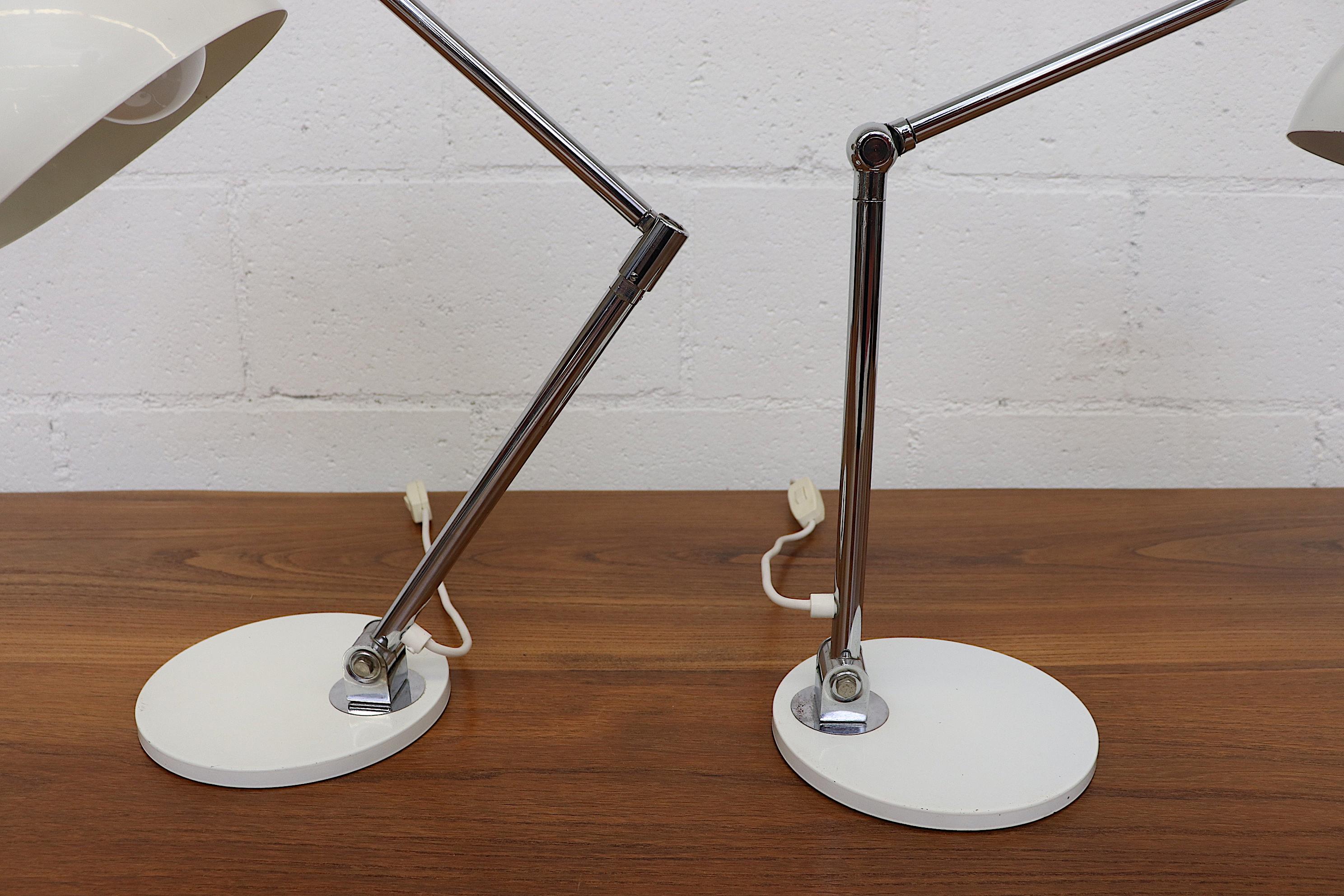 Hala Zeist Midcentury Elbowed Desk Lamps at 1stDibs | hala desk lamp
