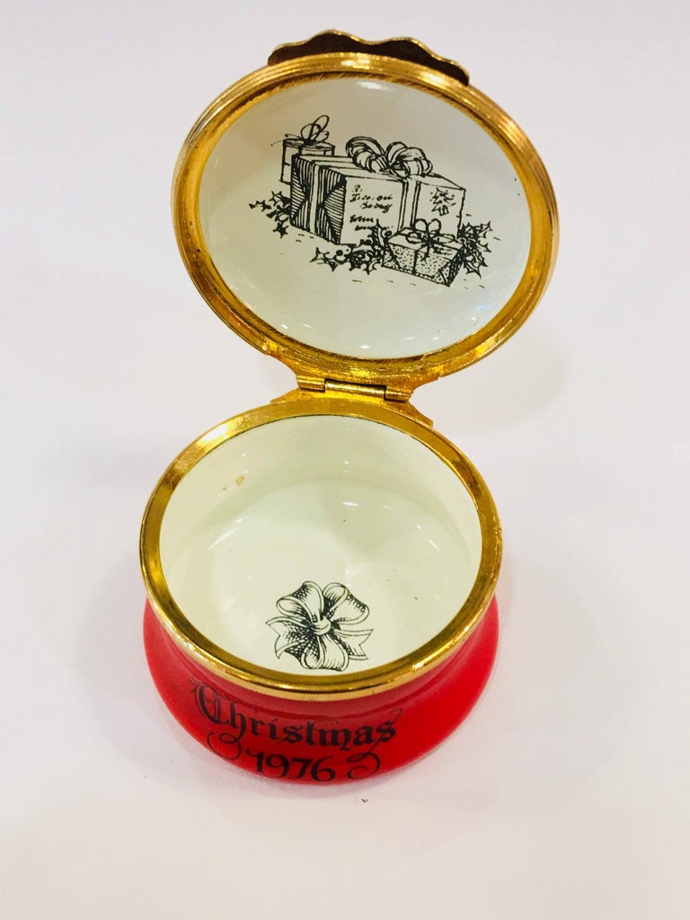 Halcyon Days: Christmas 1976 Box at 1stDibs