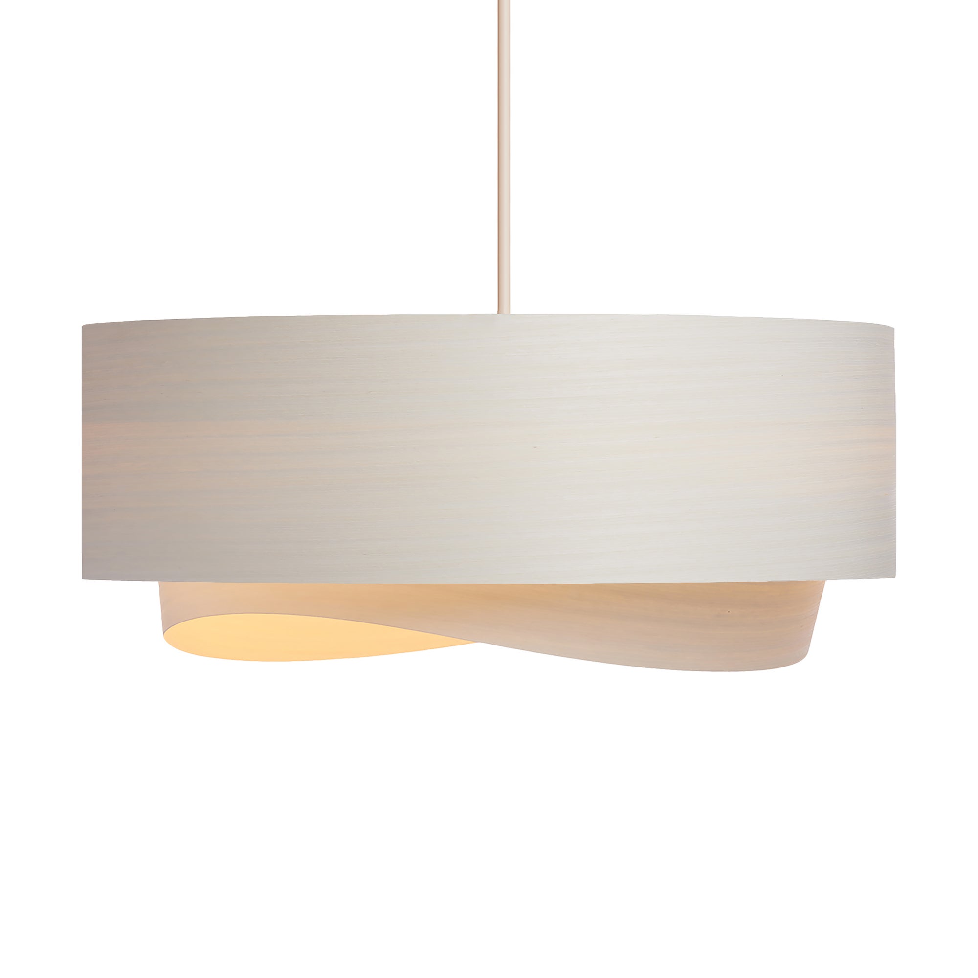 BOWEN Mid-Century Modern Gray Tay Wood 30" Chandelier Pendant For Sale ...