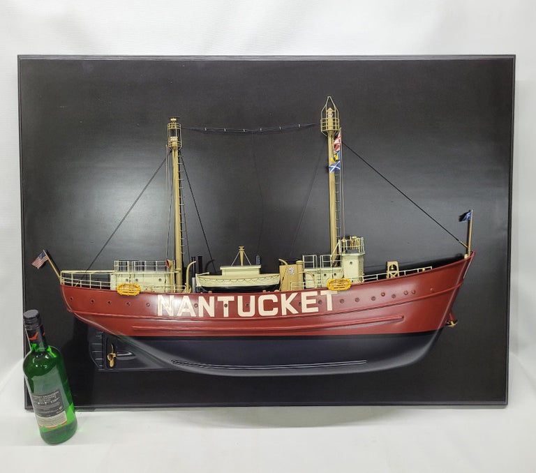 Half Model of the Lightship Nantucket For Sale at 1stDibs