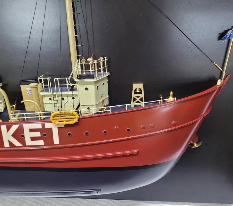 Half Model of the Lightship Nantucket For Sale at 1stDibs