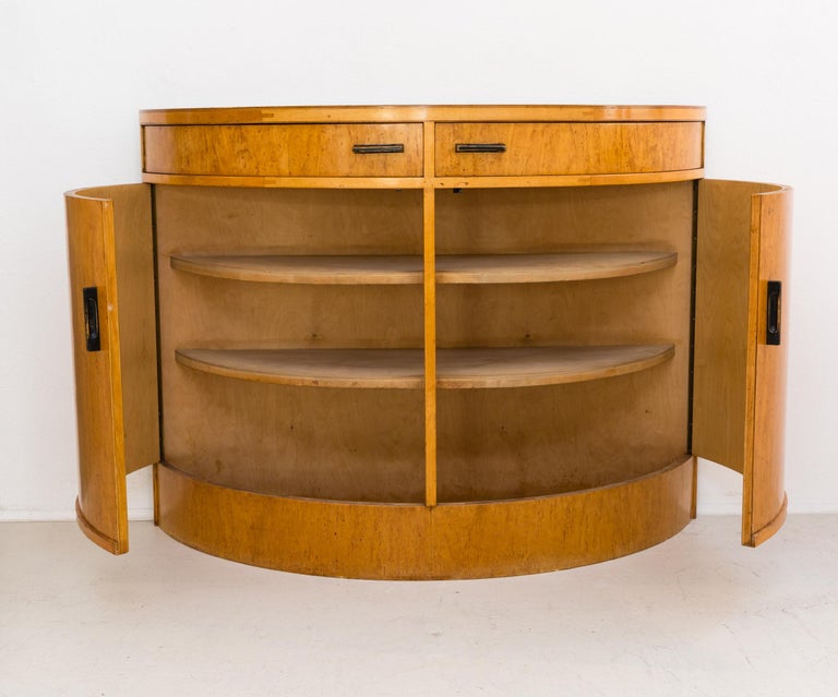 Half Moon Sideboard by Alvar Aalto For Sale at 1stDibs