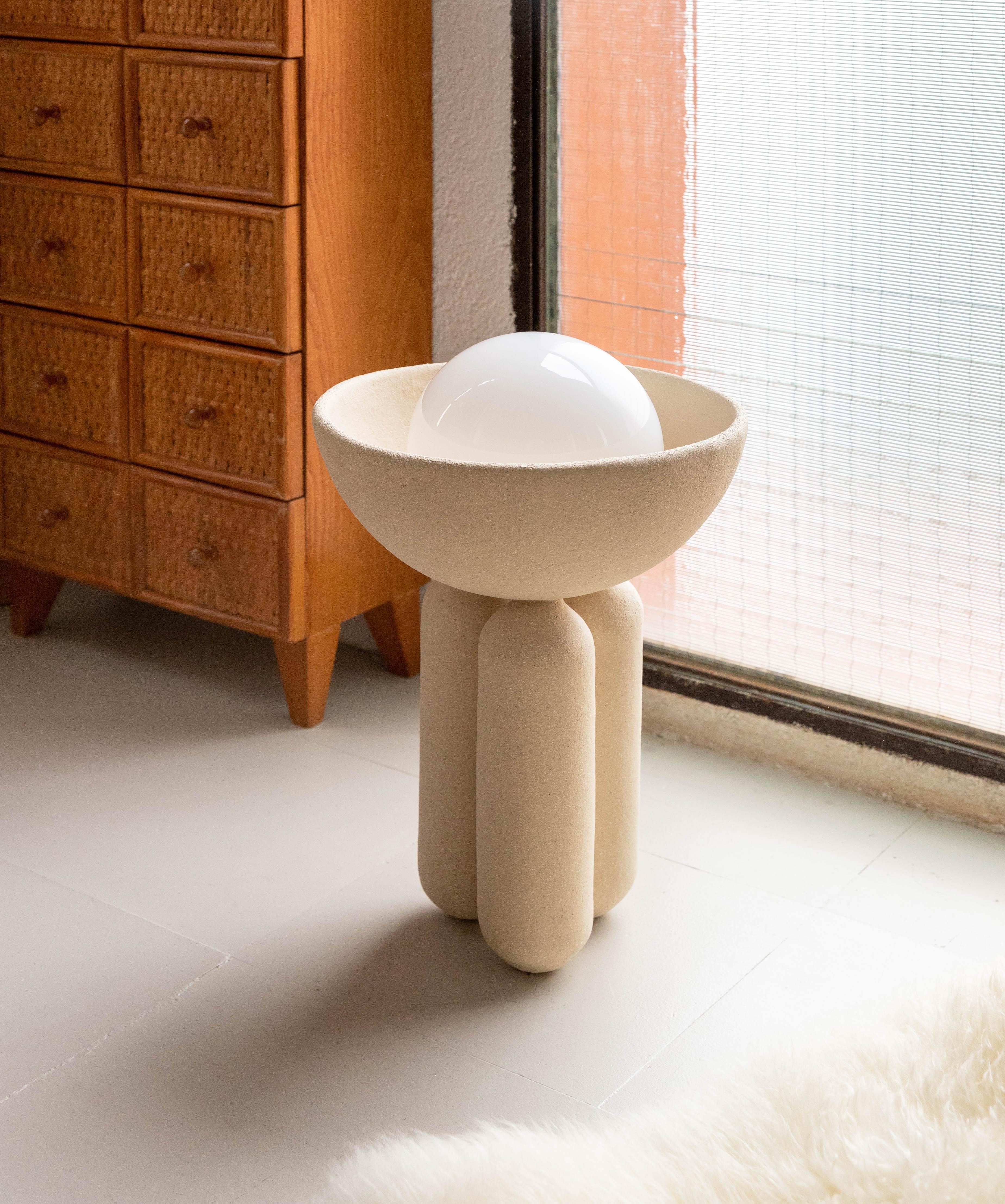 Half Sphere Lamp by Lisa Allegra at 1stDibs