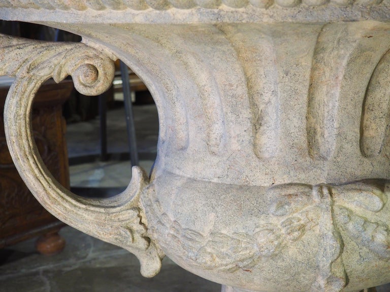 Half Urn Demi Lune Console Table in the Neoclassical Style For Sale at ...