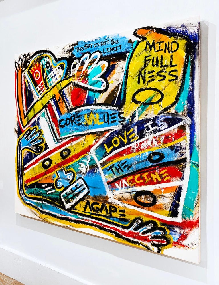 Halim Flowers - Love is the Vaccine (Mind Full Ness) For Sale at 1stDibs