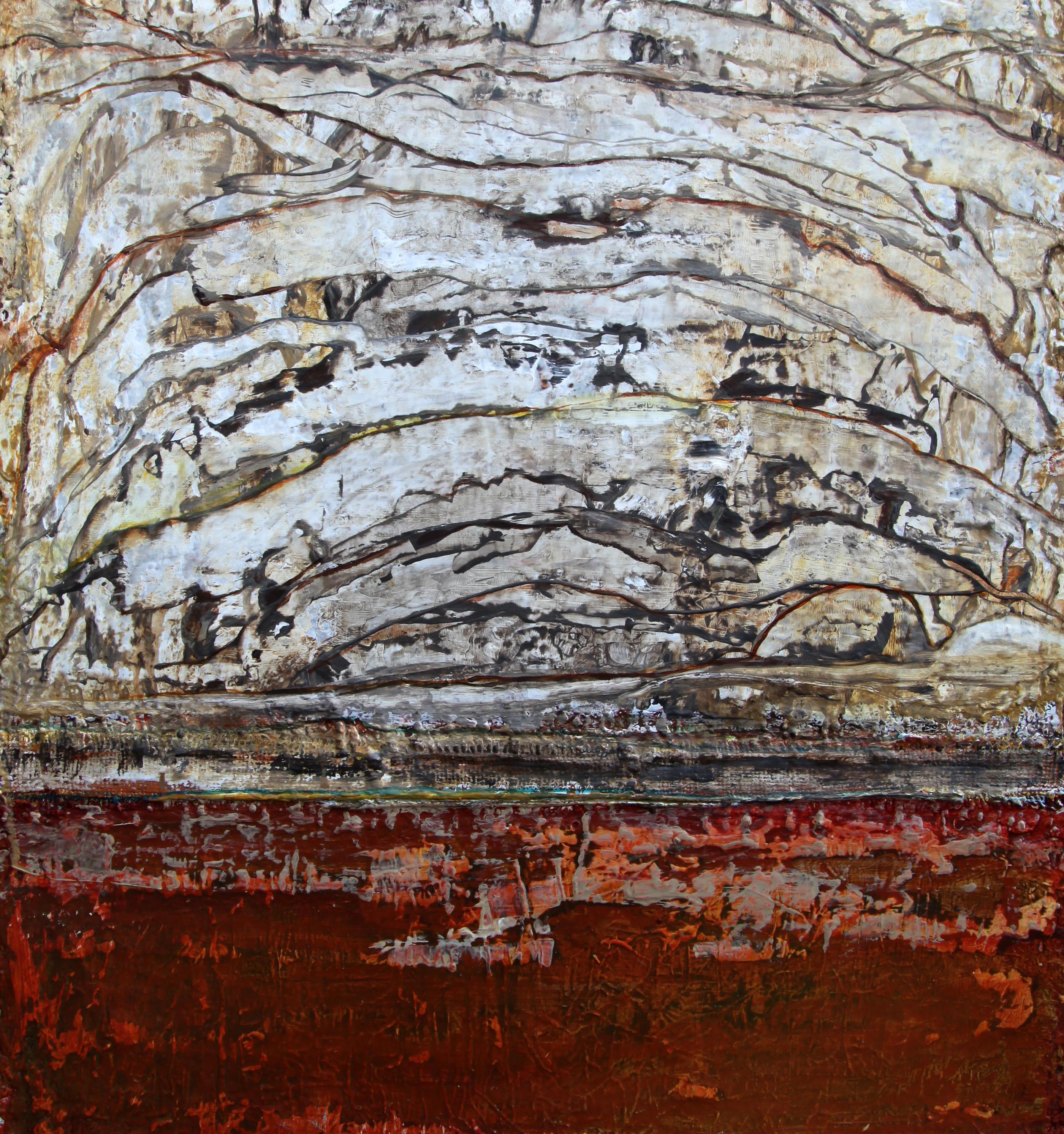 Halina Domanski - Balance and Purity Acrylic on Canvas Modern Abstract ...