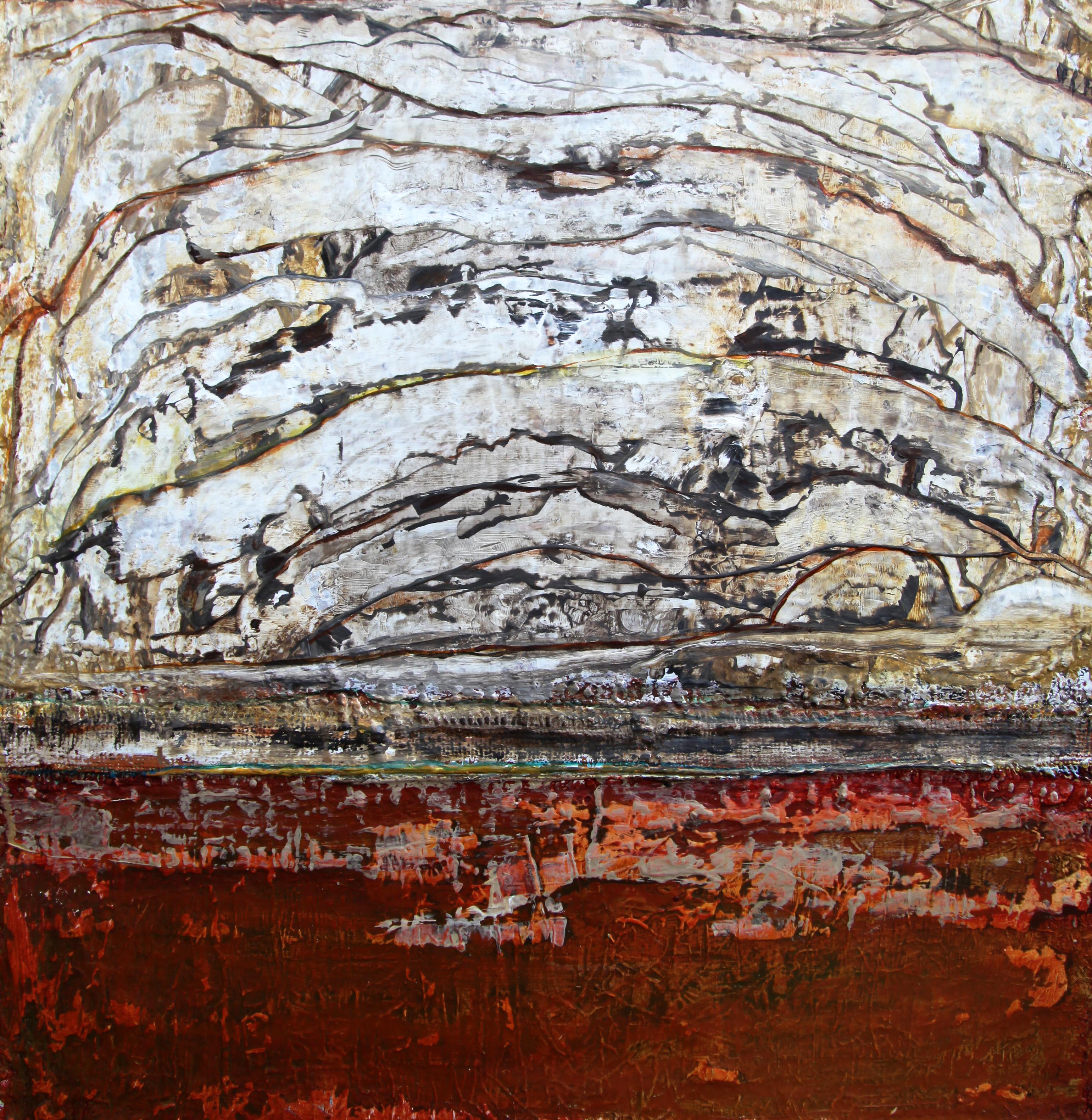 Halina Domanski - Balance and Purity Acrylic on Canvas Modern Abstract ...