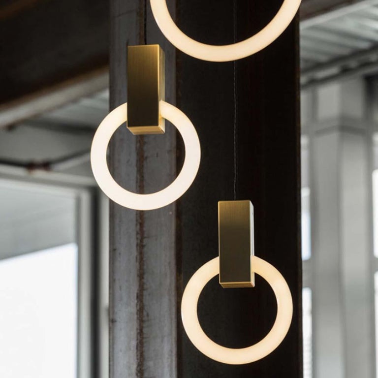 Halo Light Suspension 16 C1 by Matthew McCormick For Sale at 1stDibs