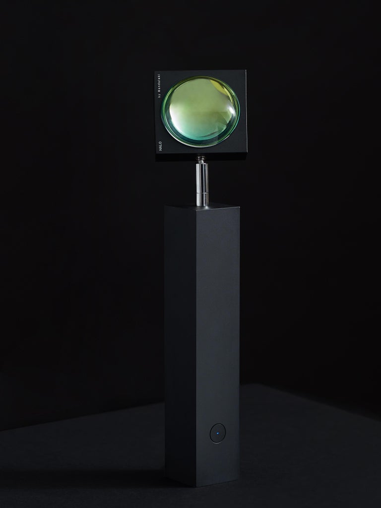 'Halo Up' Sunset Red Floor Lamp or Color Projector by Mandalaki Studio ...