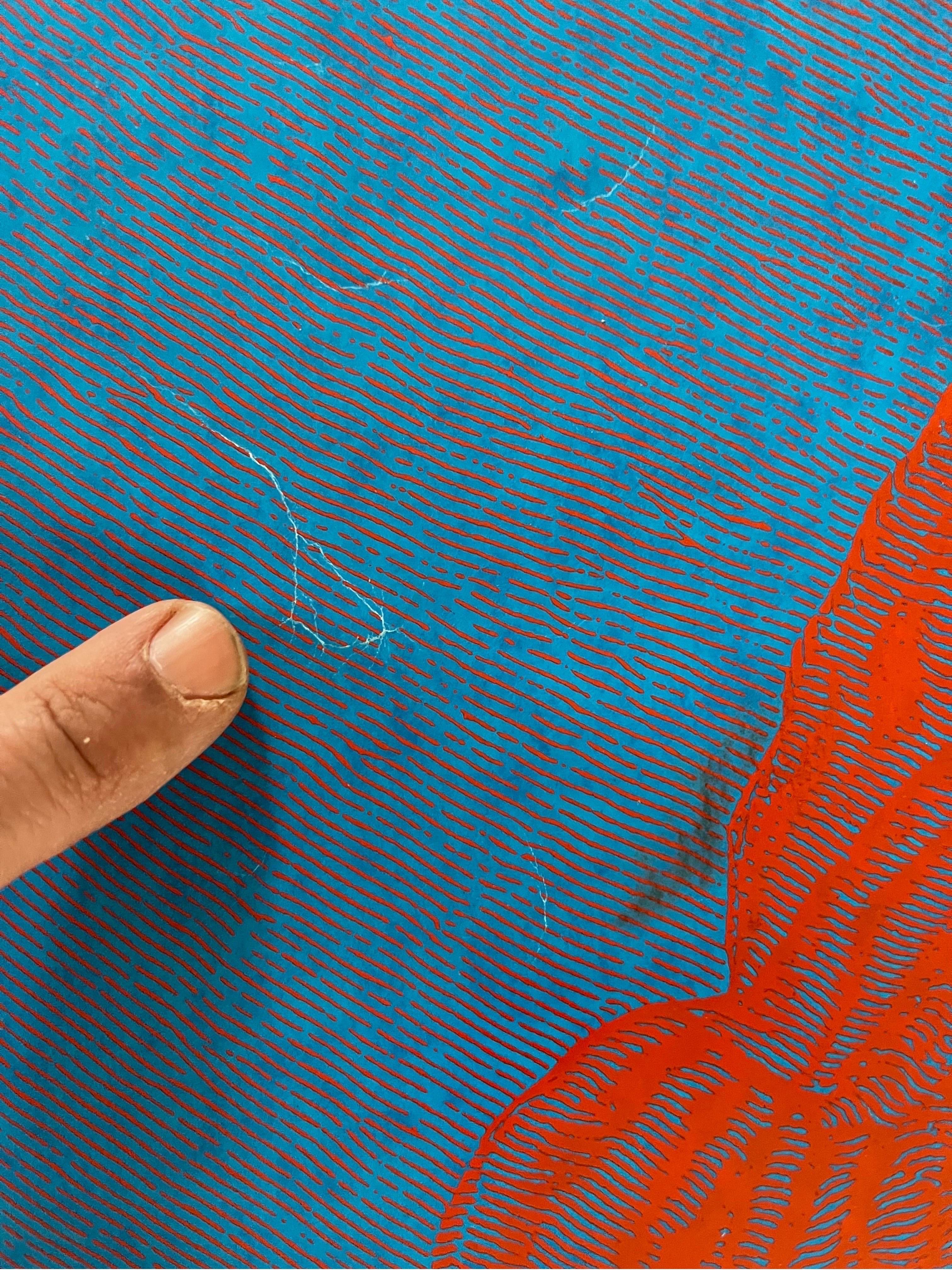 Hambly Studios Psychedelic Black Light Poster, c. 1960's For Sale at 1stDibs