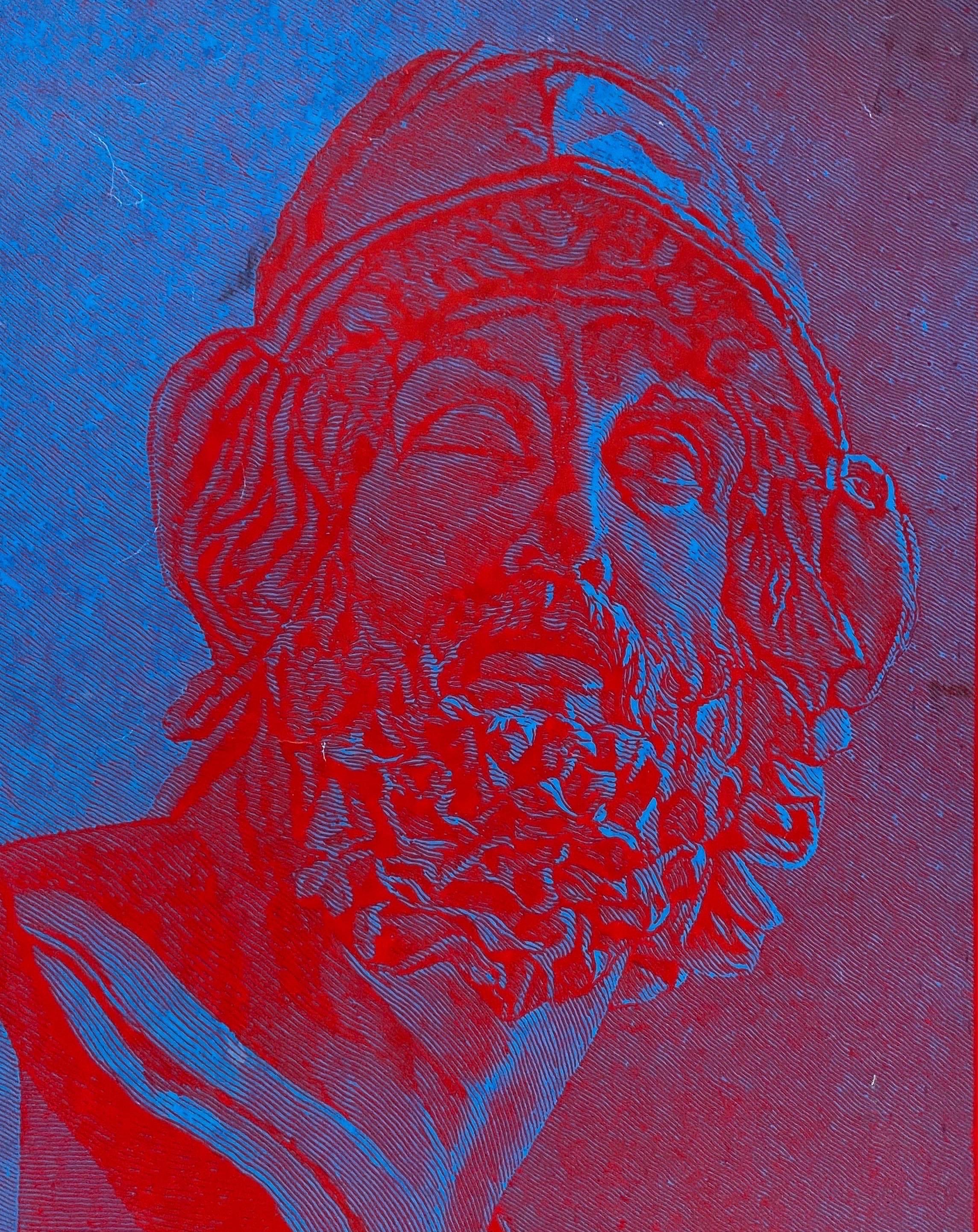 Hambly Studios Psychedelic Black Light Poster, c. 1960's For Sale at ...