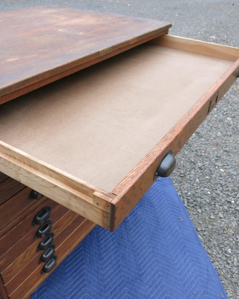 Hamilton Flat File Map Cabinet Architects Cabinet Industrial Cabinet ...