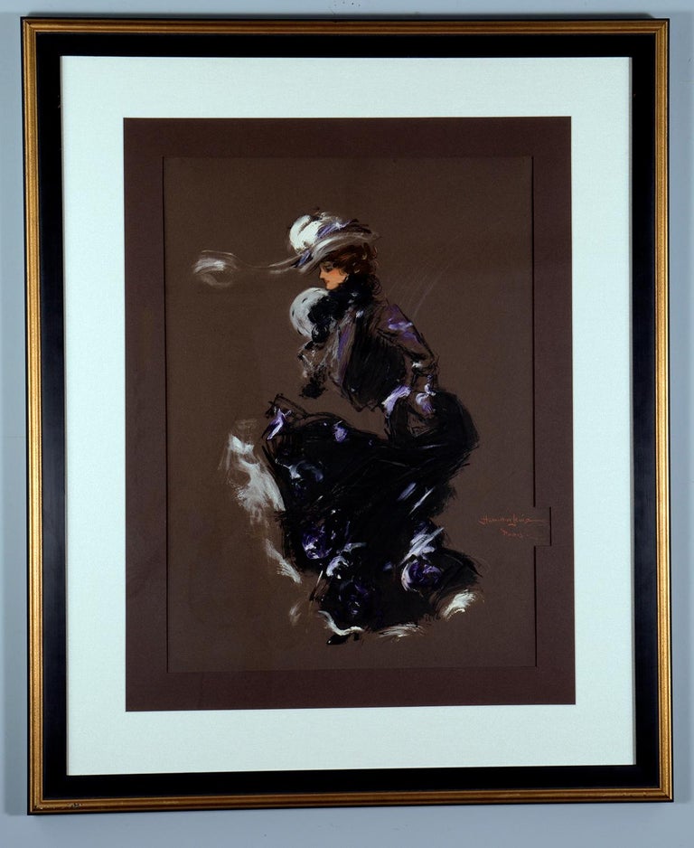 Hamilton King - Parisian Victorian Maiden For Sale at 1stDibs