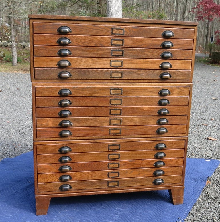 Hamilton Map Cabinet Flat File Industrial Cabinet Architects Cabinet ...