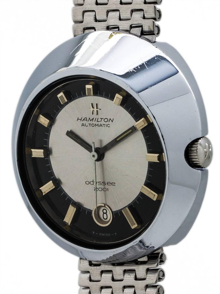 Hamilton Stainless Steel Odyssee 2001 Self Winding Wristwatch, circa ...