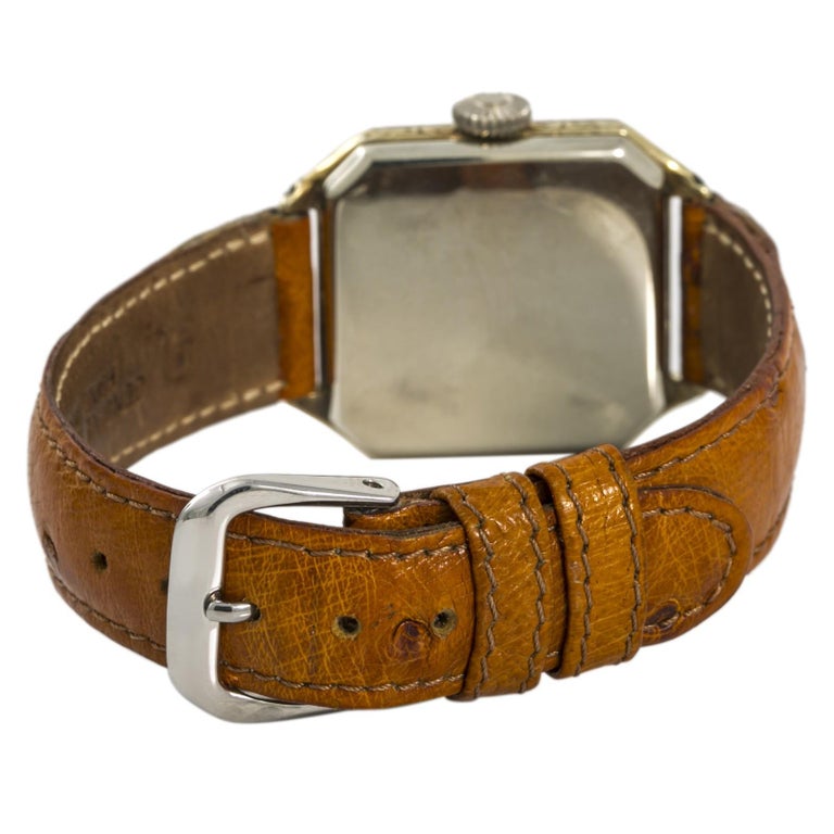 Hamilton Railroad Mens Hand Winding Vintage Watch 14K Yellow and White ...