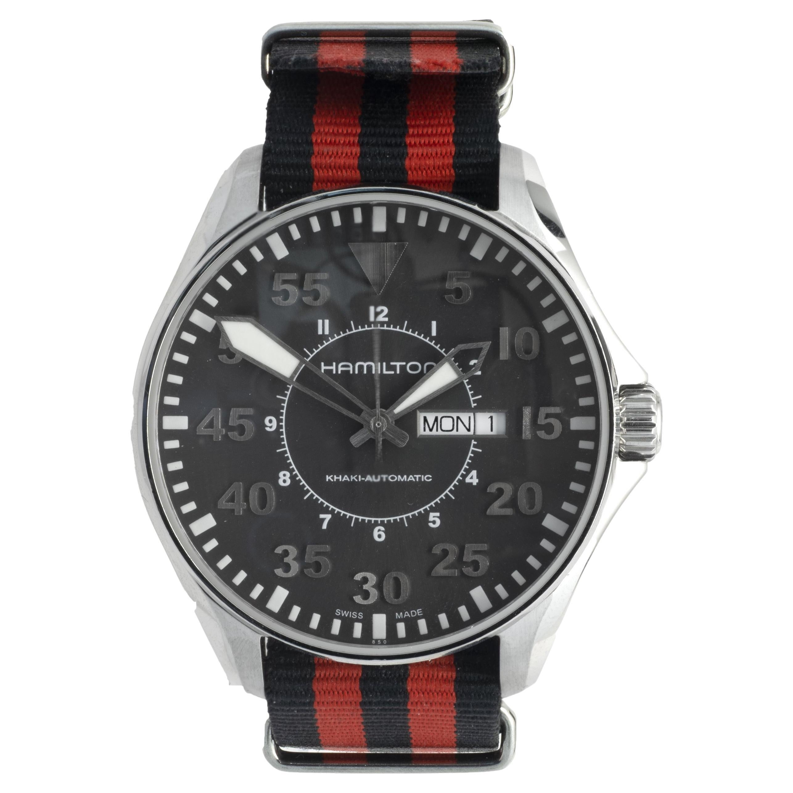 Hamilton Stainless Steel Chrono-Matic Fontainebleau Chronograph ...