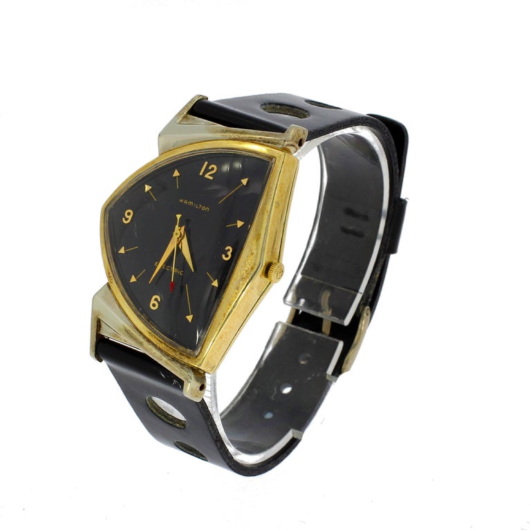 Hamilton Yellow Gold Pacer Cal-500A Wristwatch S179113, 1950s at ...
