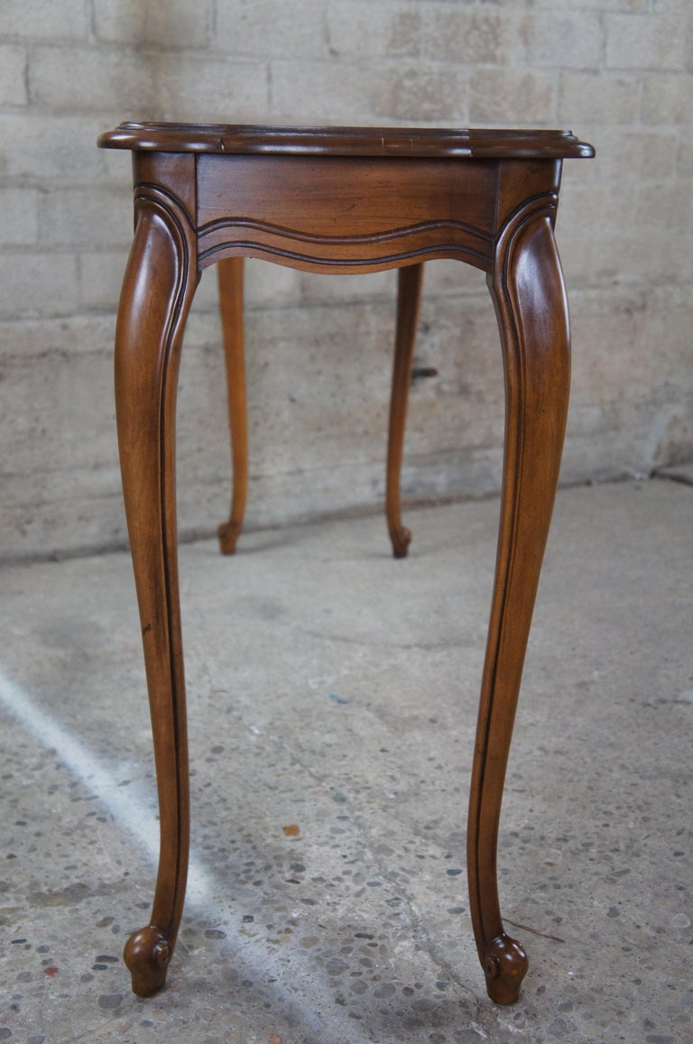 Hammary Maisonette French Provincial Country Sofa Table Fruitwood ...