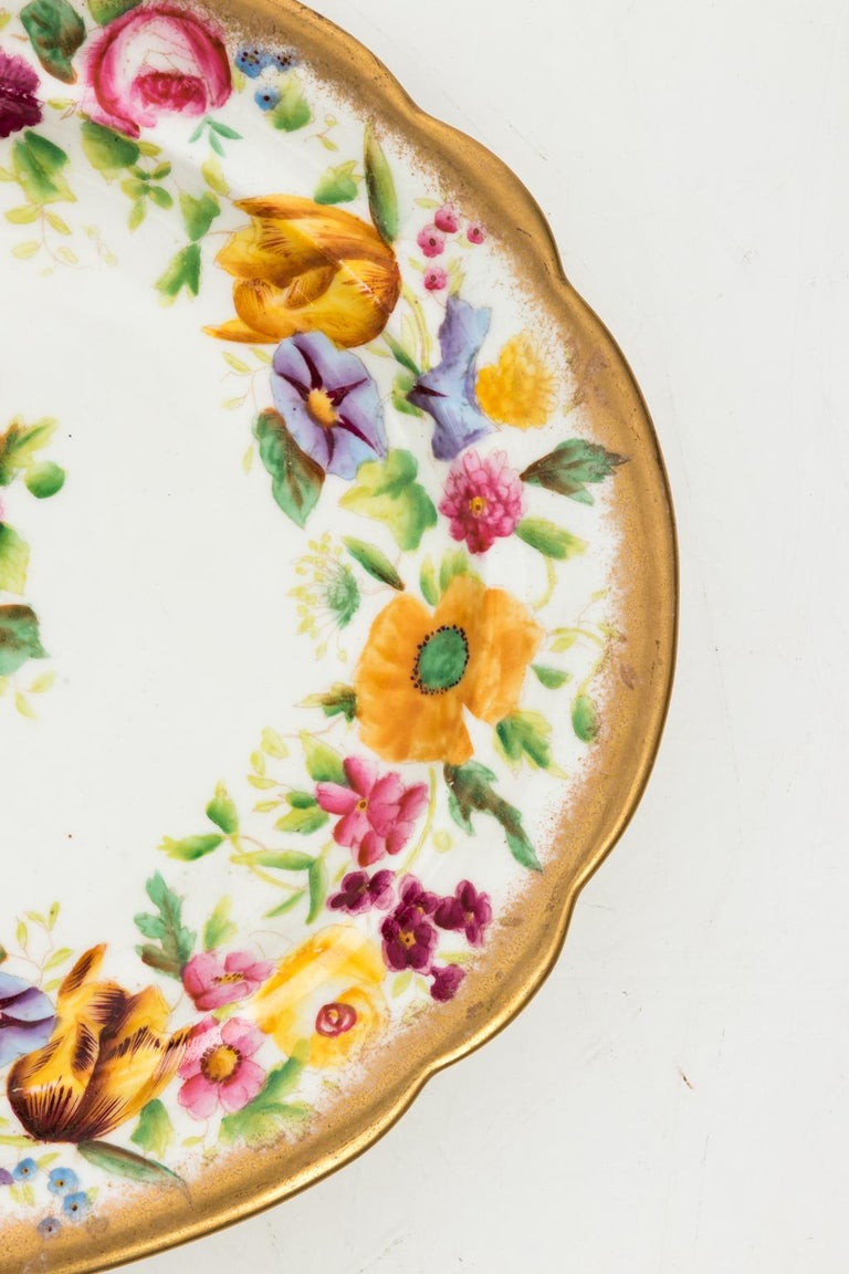 Hammersley and Co. Floral Pattern Platters For Sale at 1stDibs