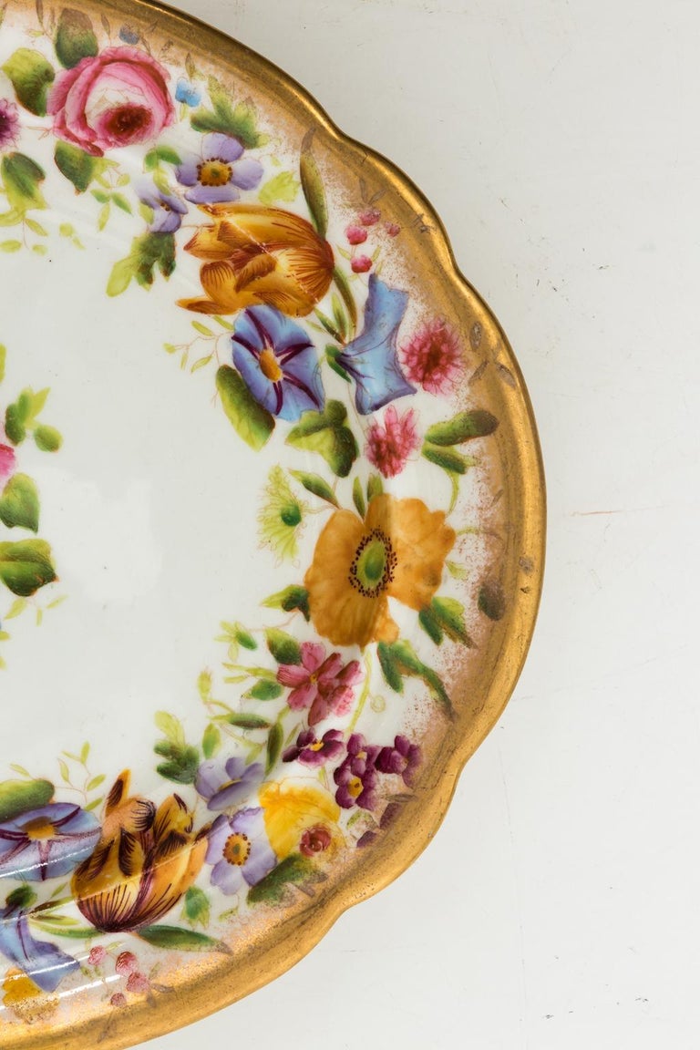 Hammersley and Co. Floral Pattern Platters For Sale at 1stDibs