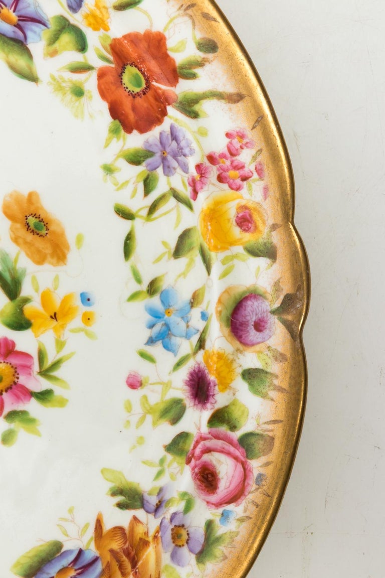 Hammersley and Co. Floral Pattern Platters For Sale at 1stDibs
