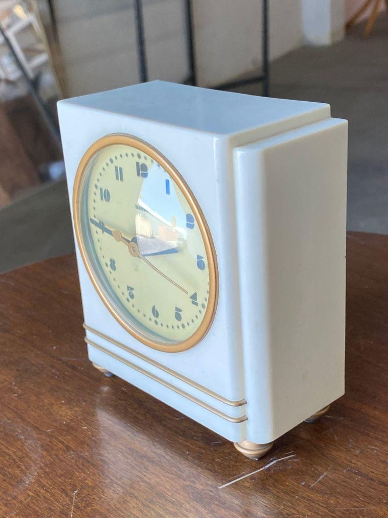 Hammond Modern Firefly Synchronous Electric Bakelite Alarm Clock Model ...