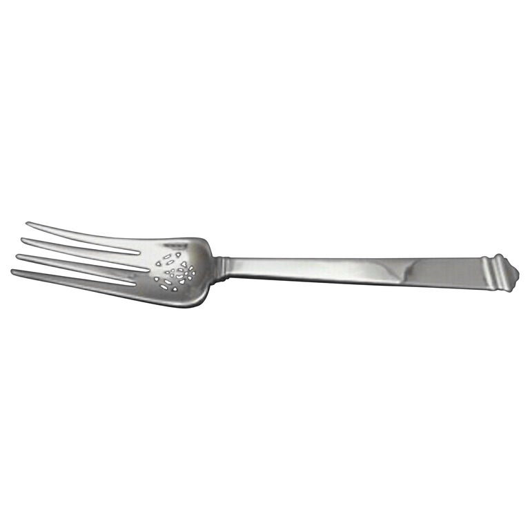 Hampton by Tiffany and Co Sterling Silver Cold Meat Fork Splayed Tines ...