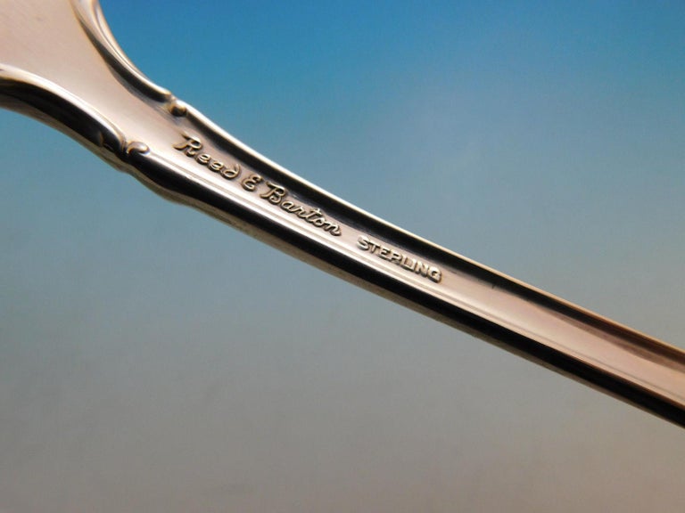 Hampton Court by Reed and Barton Sterling Silver Flatware Set 8 Service ...