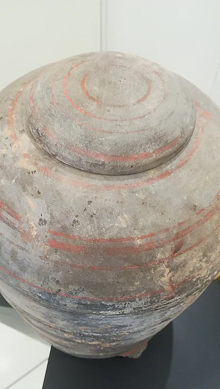 Han Dynasty '202 BCE-220 CE' Chinese Covered Pot For Sale at 1stDibs