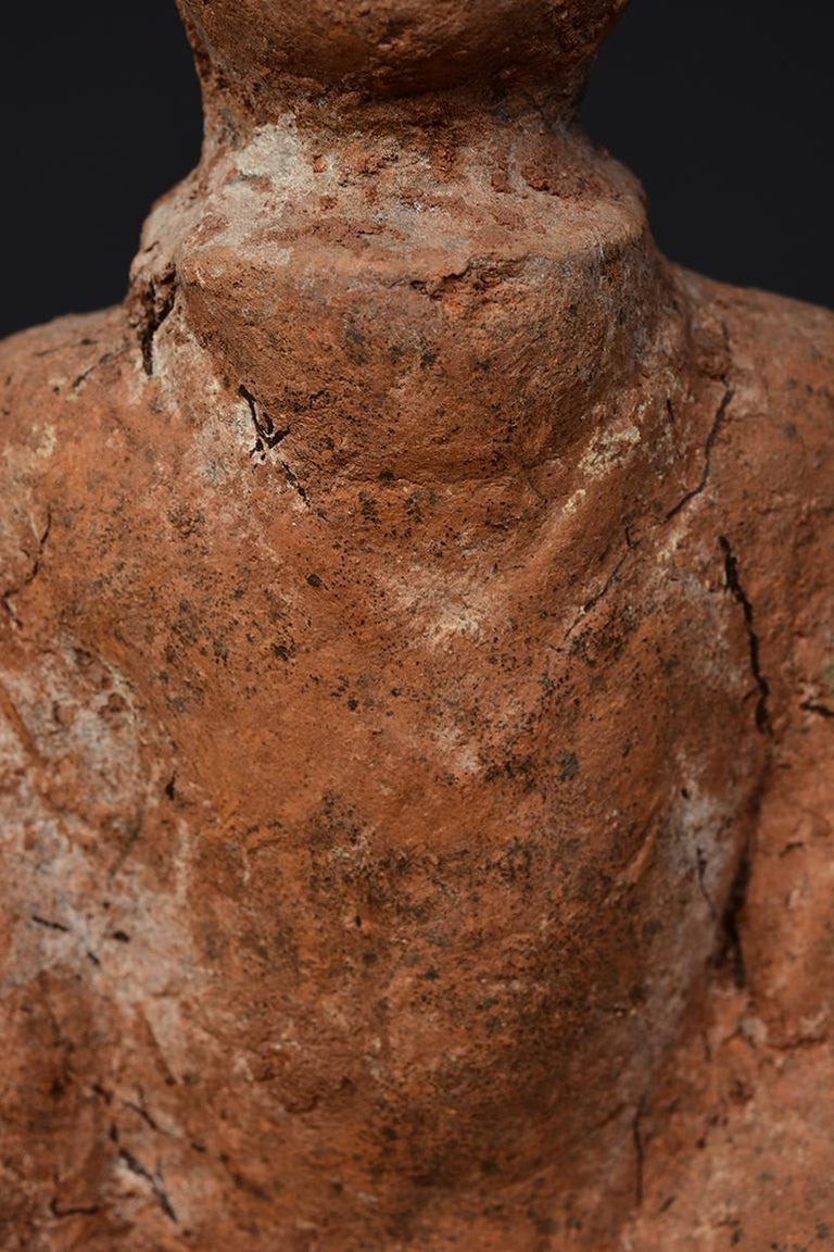 Han Dynasty, Antique Chinese Pottery Entertainer Figurine For Sale at ...