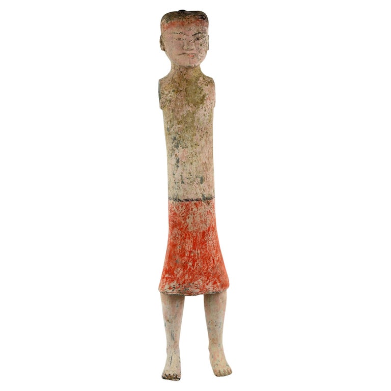 Han Dynasty Stick Figure from Xian For Sale at 1stDibs