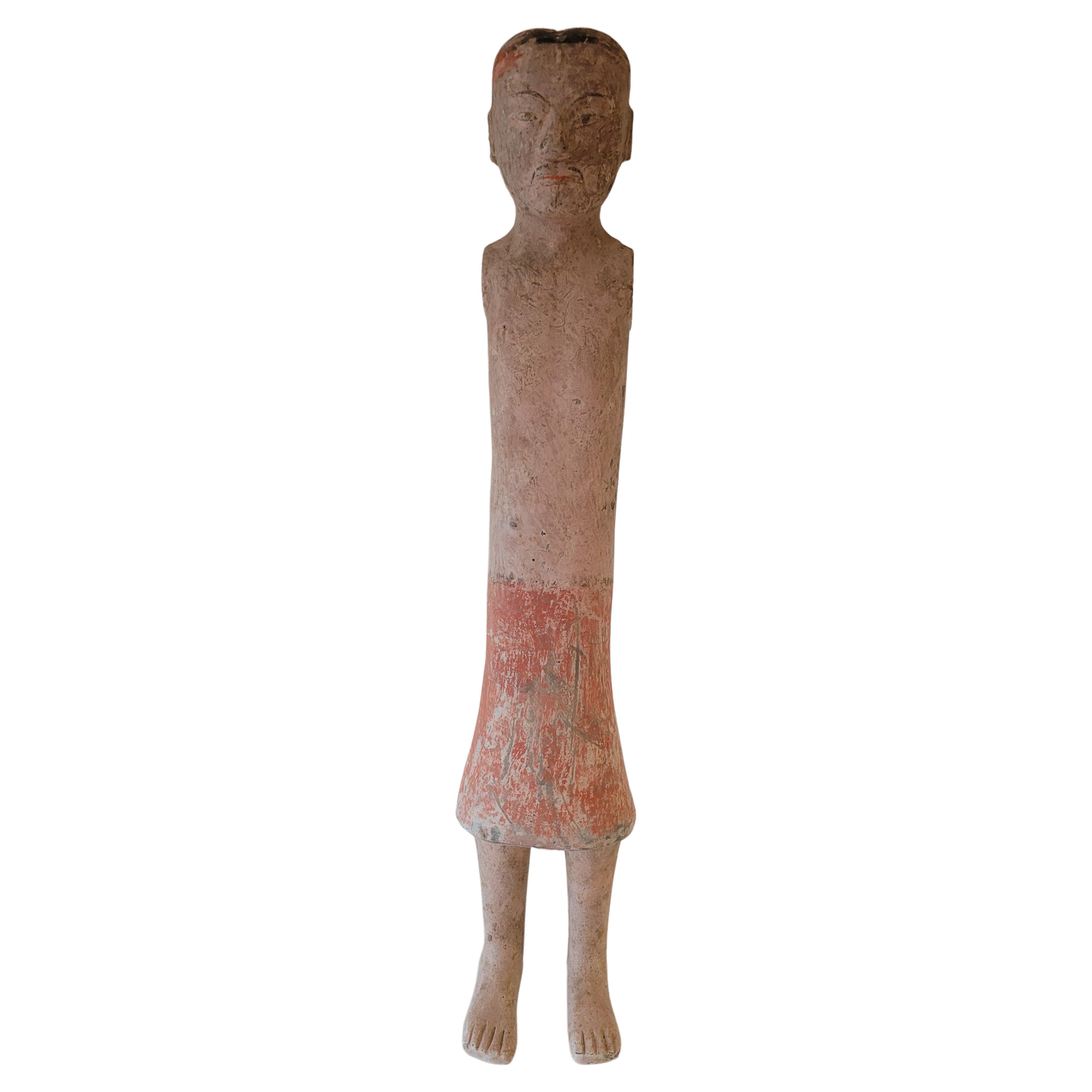 Han Dynasty Stick Figure from Xian For Sale at 1stDibs