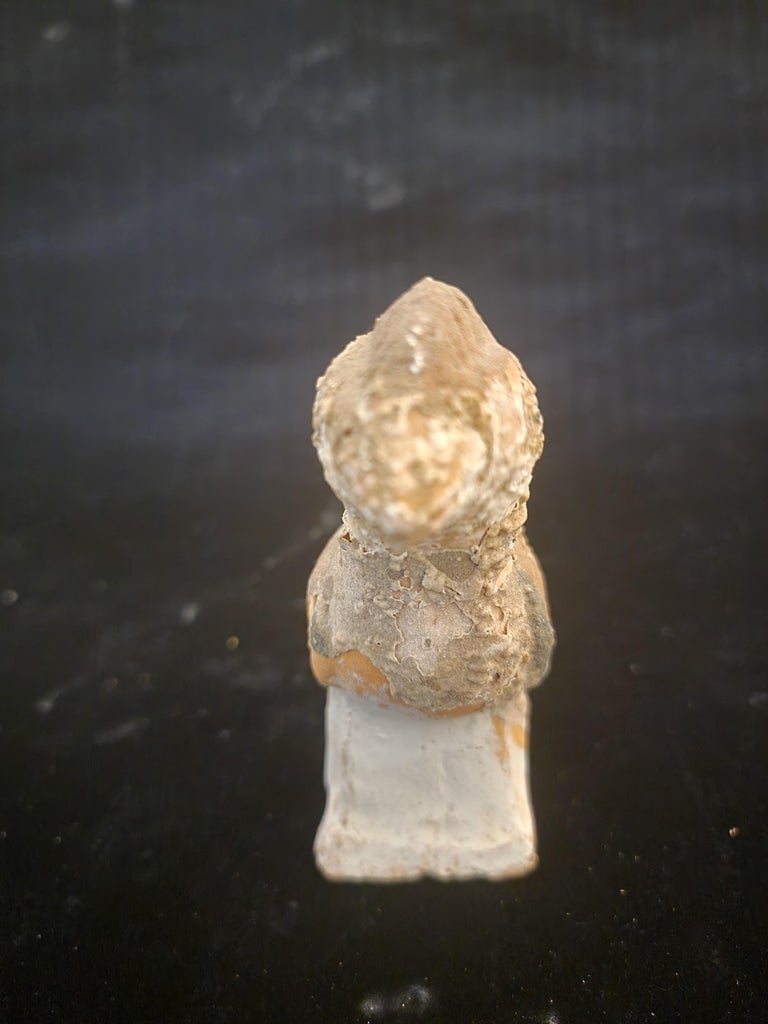 Han Period Parrot with Polychrome For Sale at 1stDibs