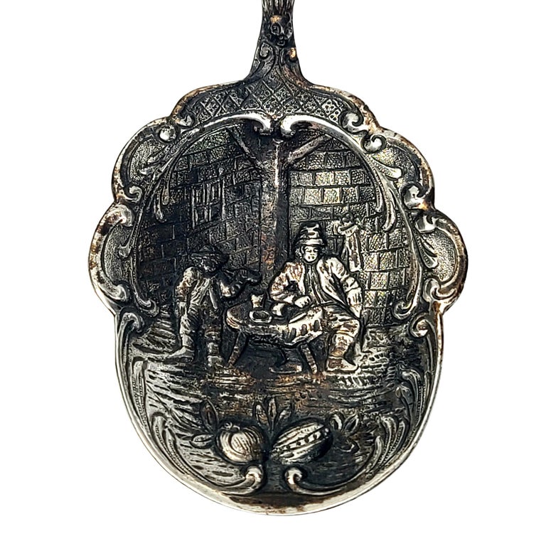 Hanau Germany Silver Spoon For Sale at 1stDibs