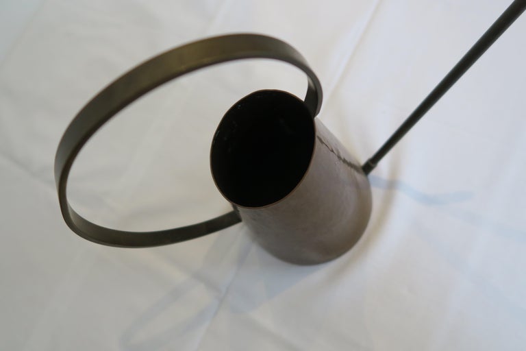 Hand-Beaten Copper Watering Can For Sale at 1stDibs