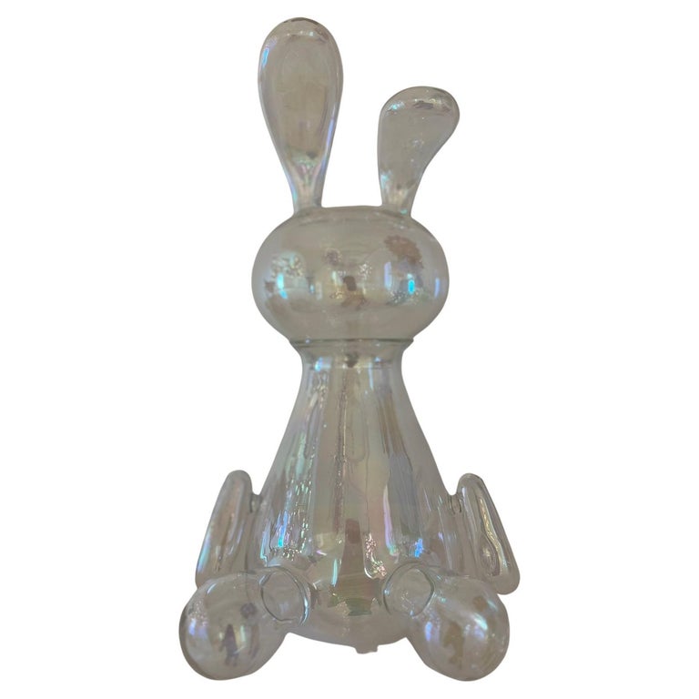 Hand Blown Glass-- Bunny Decanter For Sale at 1stDibs