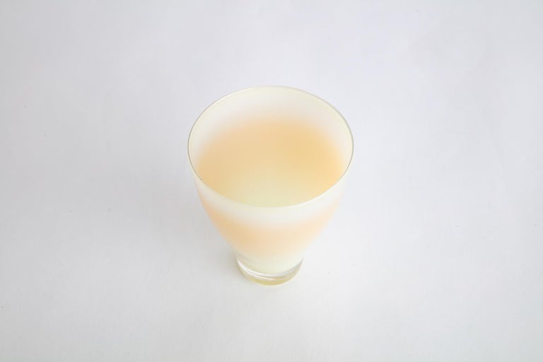 Hand Blown Glass Contrapposto Cup 6 For Sale at 1stDibs