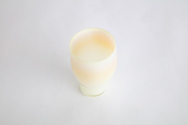 Hand Blown Glass Contrapposto Cup 8 For Sale at 1stDibs