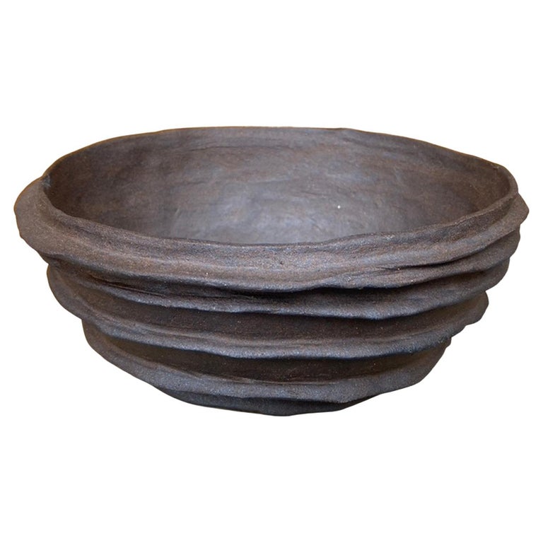 Hand Built Ceramic Planter or Bowl For Sale at 1stDibs