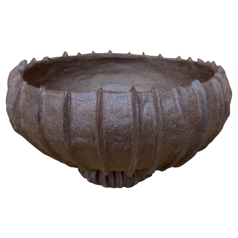Hand Built Ceramic Planter or Bowl For Sale at 1stDibs